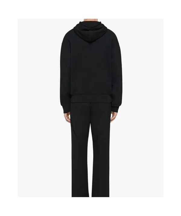 Givenchy Slogan Printed Drawstring Hoodie