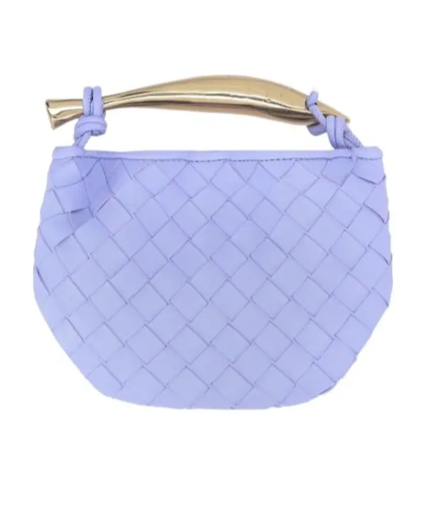 Bottega Veneta Intrecciato Mini Sardine Bag - Purple