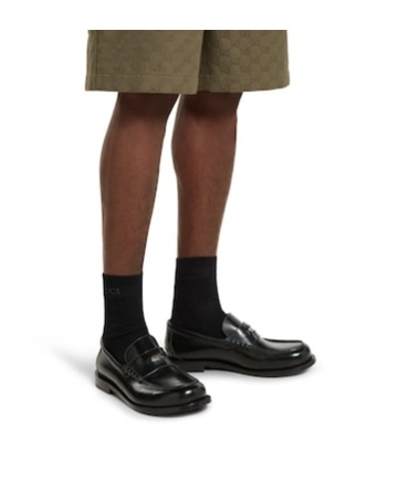 Gucci Removable Detail Loafers