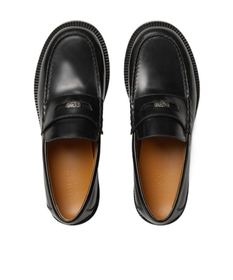 Gucci Removable Detail Loafers