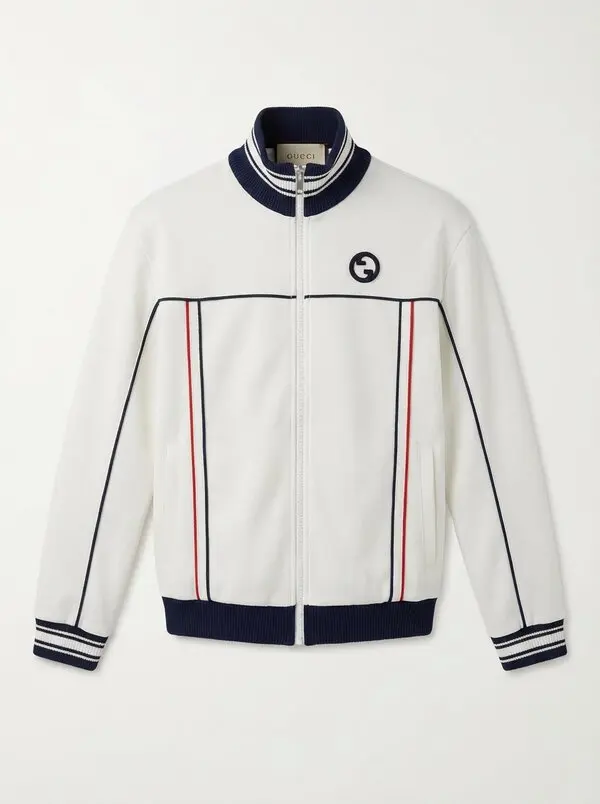 Gucci Long-sleeved Casual Jacket With Standing Collar