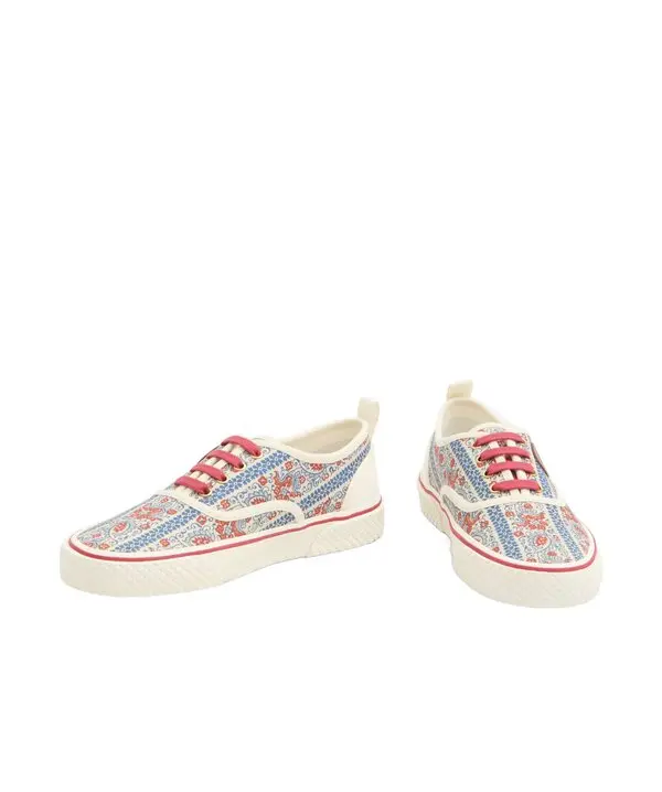 Valentino Garavani Nojoke Logo Patch Lace-up Sneakers - Multicolor