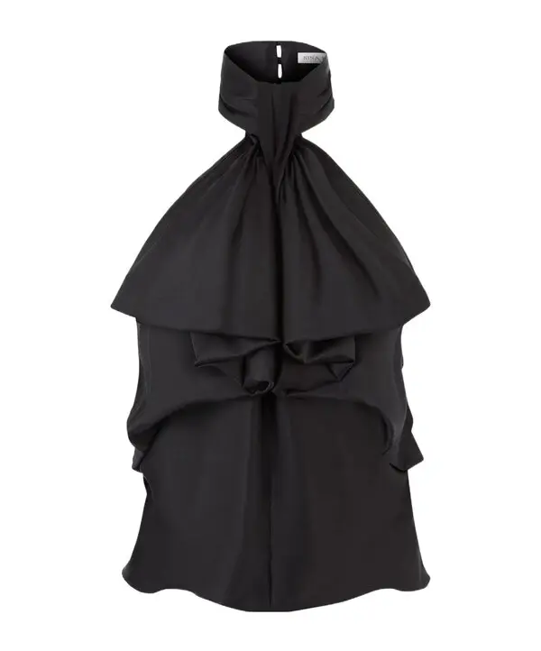 Nina Ricci Flowing Bow Halter Top