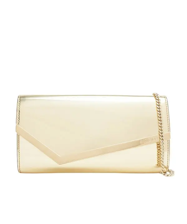 JIMMY CHOO Flip Shoulder Bag - Golden