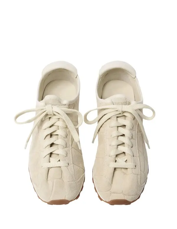 Jacquemus The Tennis Lace-up Sneakers - Nude