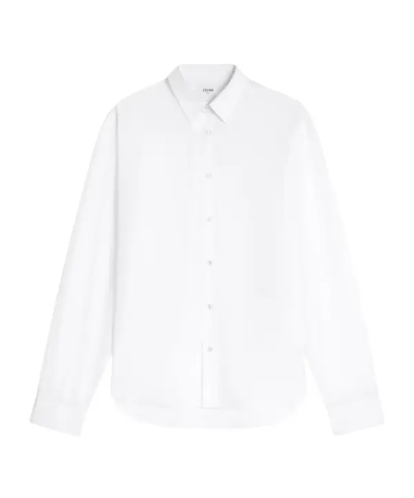 Celine Long Sleeve Shirt - White