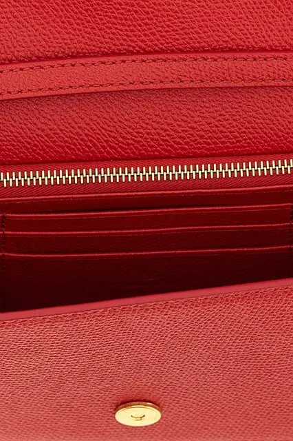 Valentino Garavani Vlogo Plaque Mini Shoulder Bag - Red