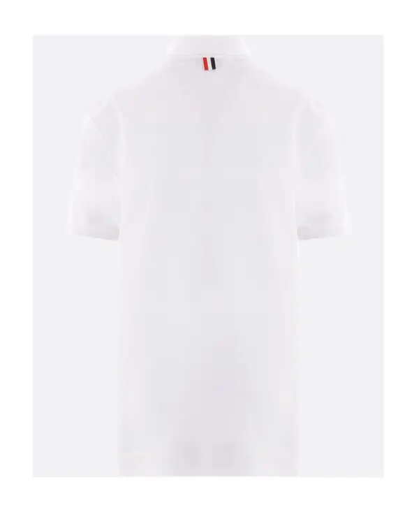 Thom Browne Jersey Short-sleeved Collection Polo Shirt