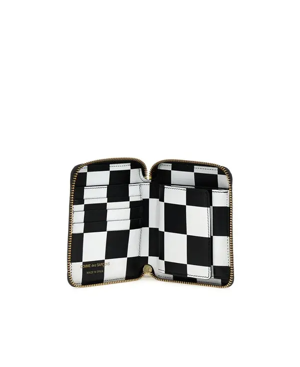 Comme Des Garçons Logo Wallet - Black