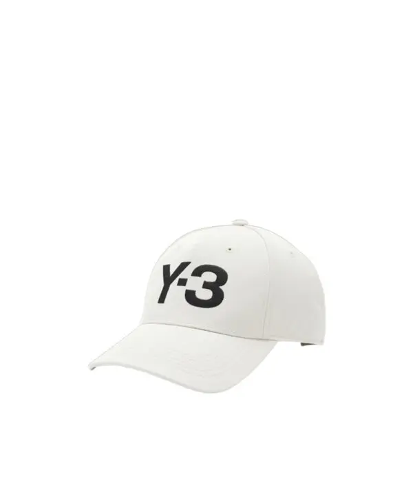 Yohji Yamamoto Logo Baseball Cap - White