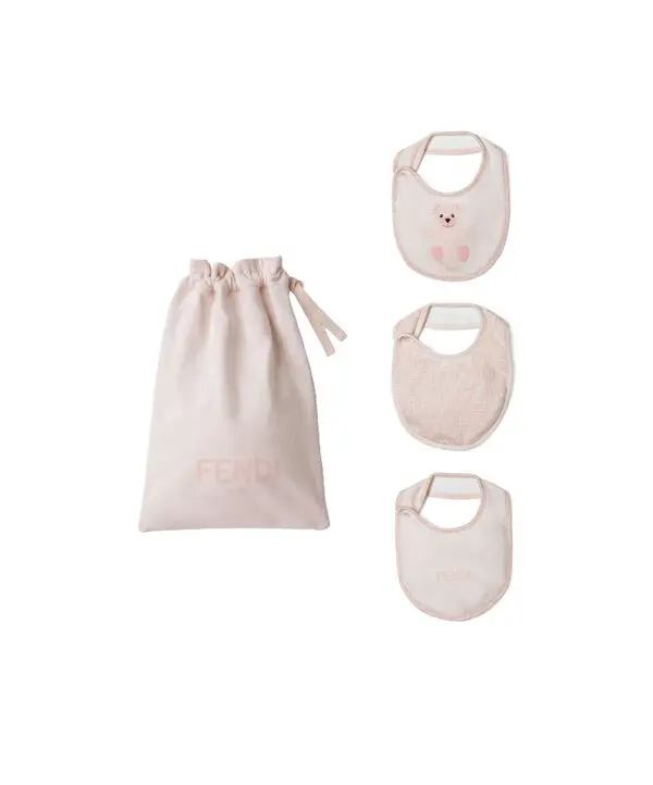 Fendi Stretch Jersey Bib Set