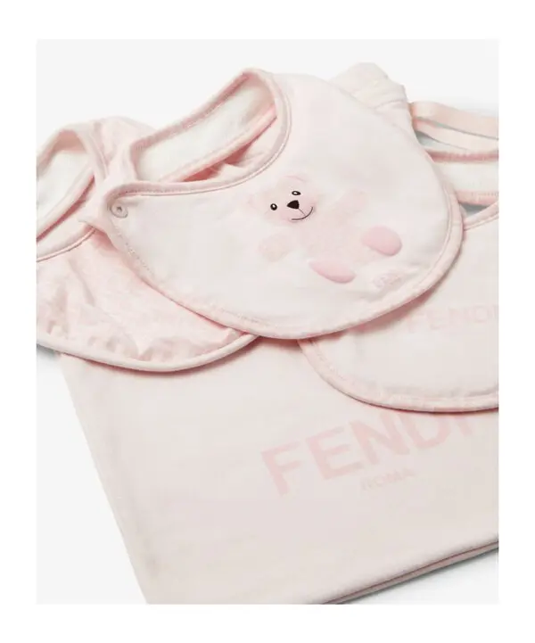 Fendi Stretch Jersey Bib Set