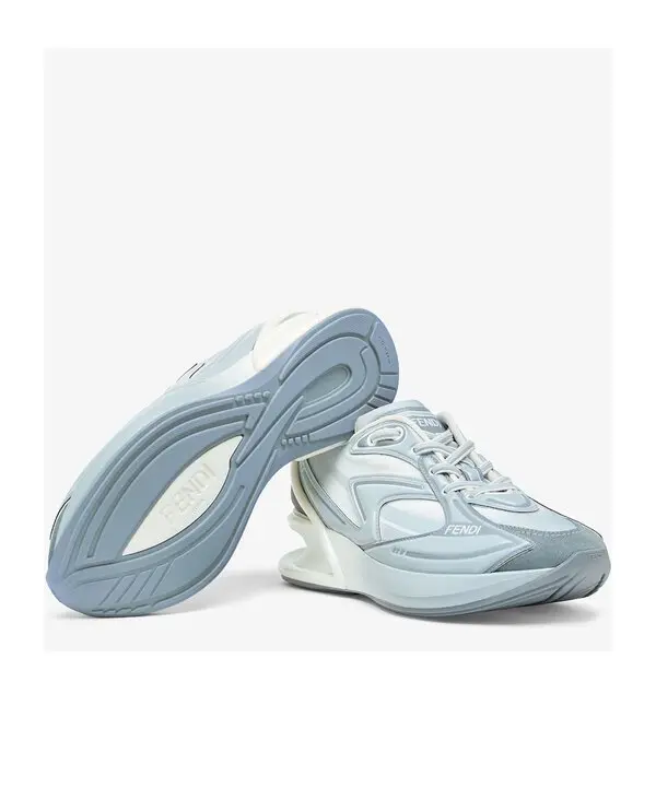 Fendi Light Nylon Low Top Sneakers