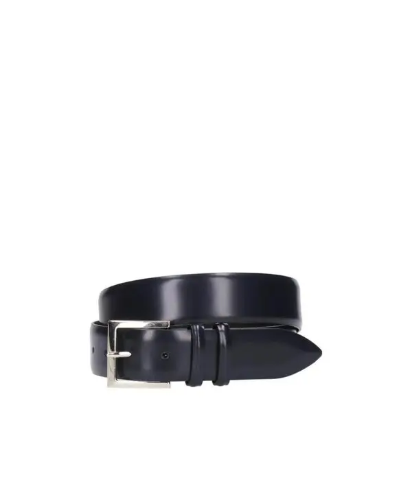ORTIGNI Pointed-tip Buckle-fastened Belt - Black