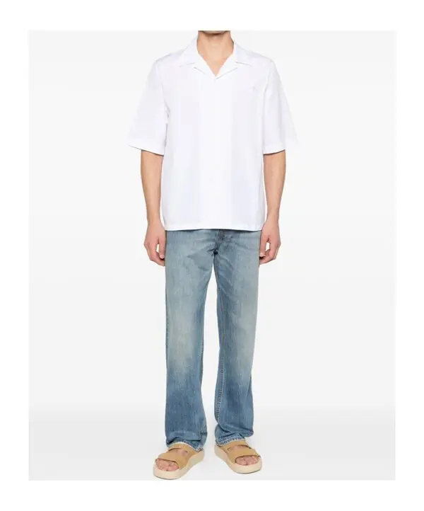 7 For All Mankind Faded Five-pocket Jeans - Blue