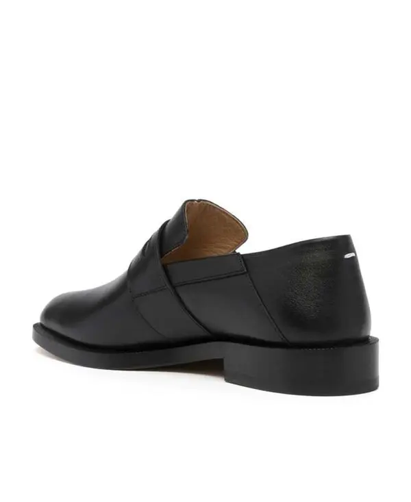 MAISON MARGIELA Split-toe Slip-on Loafers - Black