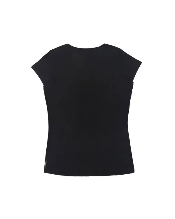 Emporio Armani Round Neck Printed T-shirt - Black