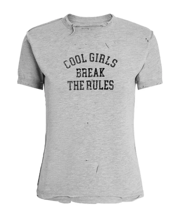Dolce & Gabbana Distressed Printed T-shirt