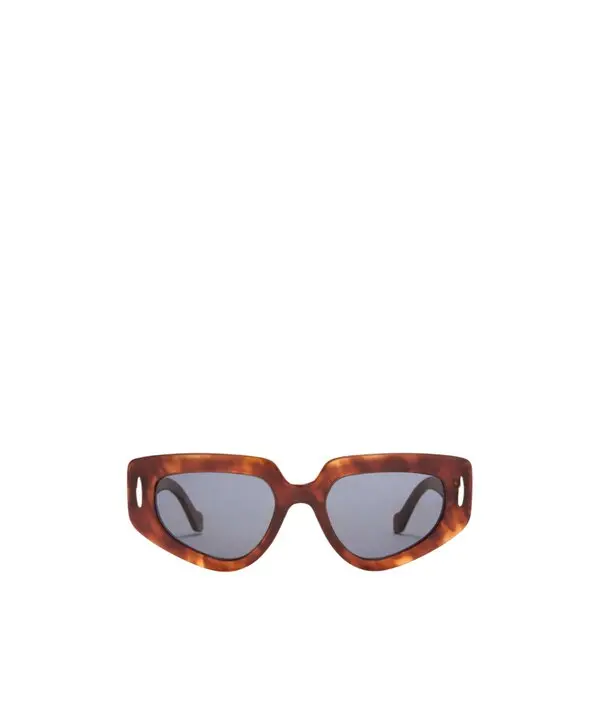 Loewe Cat Eye Frame Sunglasses With Tortoiseshell Pattern - Multicolor