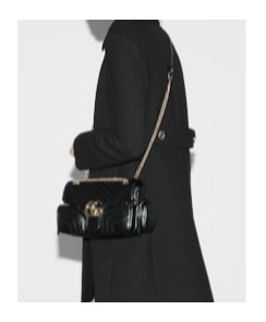 Gucci Gg Marmont Small Shoulder Bag - Black
