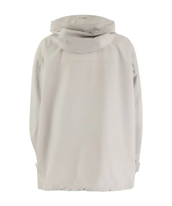 Herno Straight Hem Hooded Jacket - White