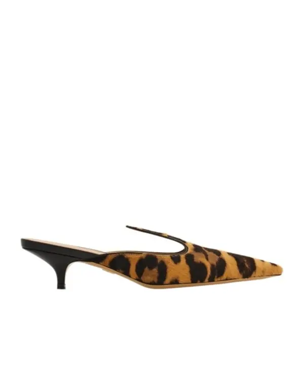 FERRAGAMO Dorye Pointed-toe Mules - Multi-color
