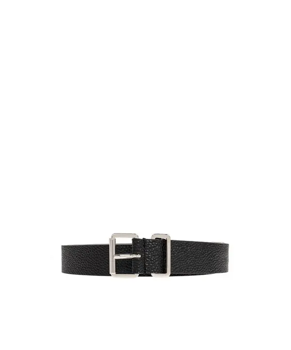 Dsquared2 Logo-engraved Buckle Belt - Black