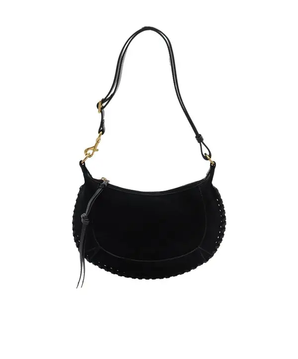 Isabel Marant Étoile Oskan Zipped Shoulder Bag - Black