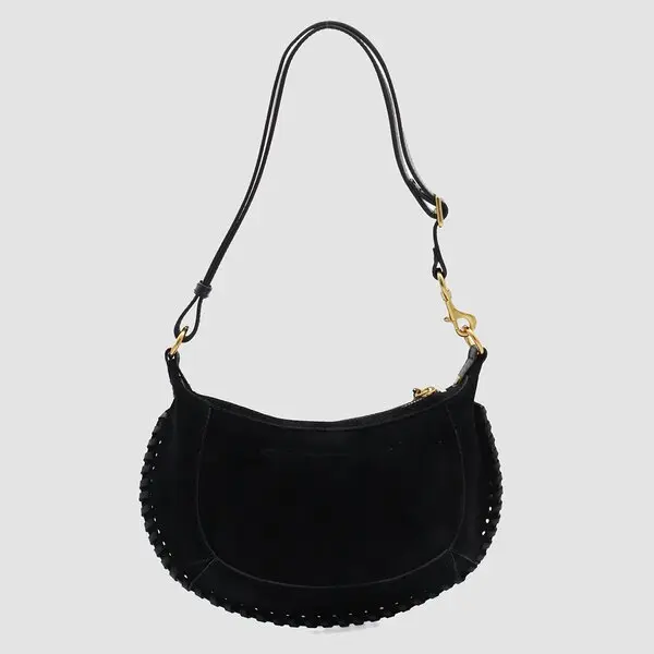 Isabel Marant Étoile Oskan Zipped Shoulder Bag - Black