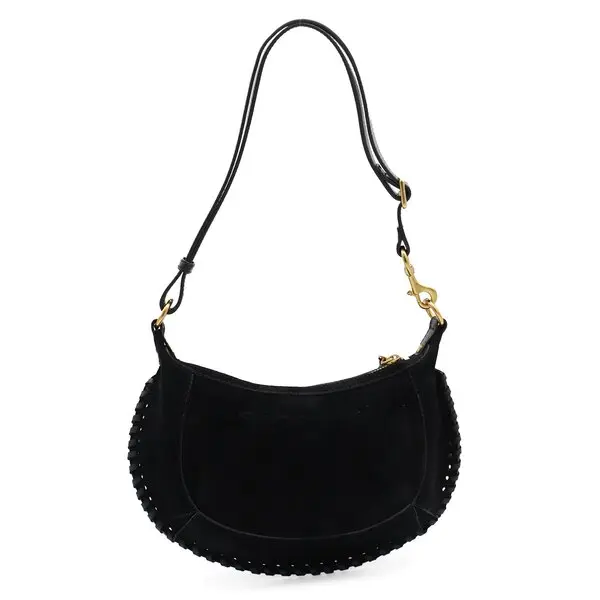 Isabel Marant Étoile Oskan Zipped Shoulder Bag - Black