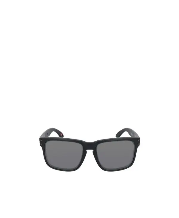 Oakley Square Frame Logo Embellished Sunglasses - Gray