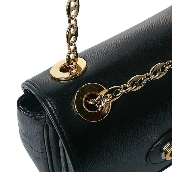 Gucci Small Flip Shoulder Bag With Chain Strap