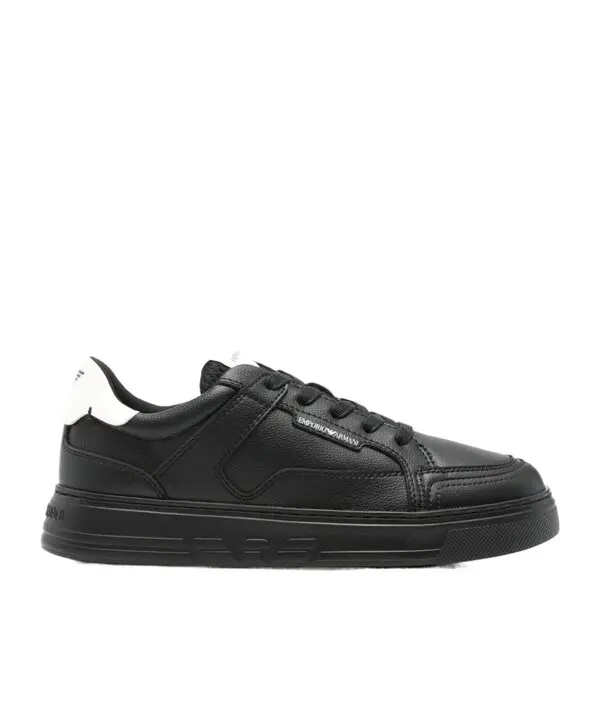 Emporio Armani Logo Printed Low-top Sneakers