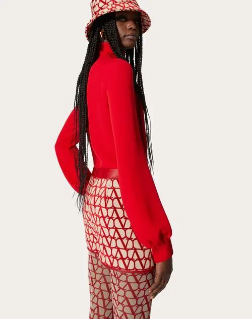 Valentino Garavani Logo-pattern Short Jumpsuit