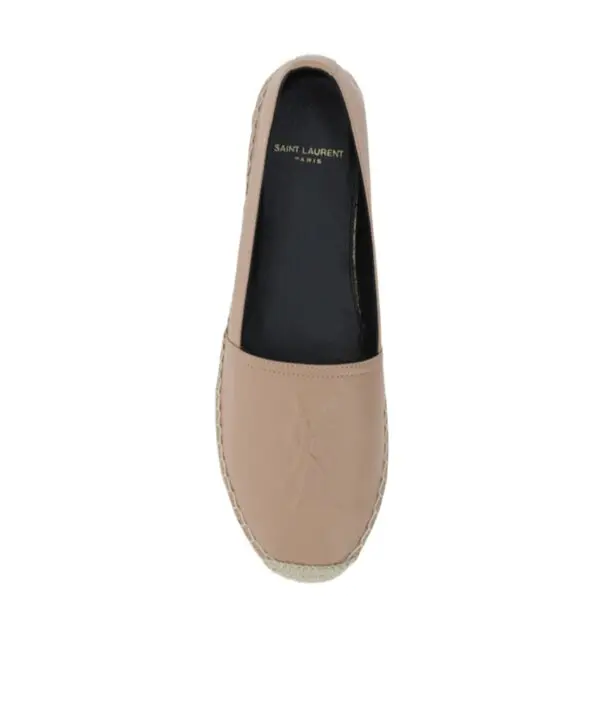 Saint Laurent Cassandre Slip-on Espadrilles - Pink