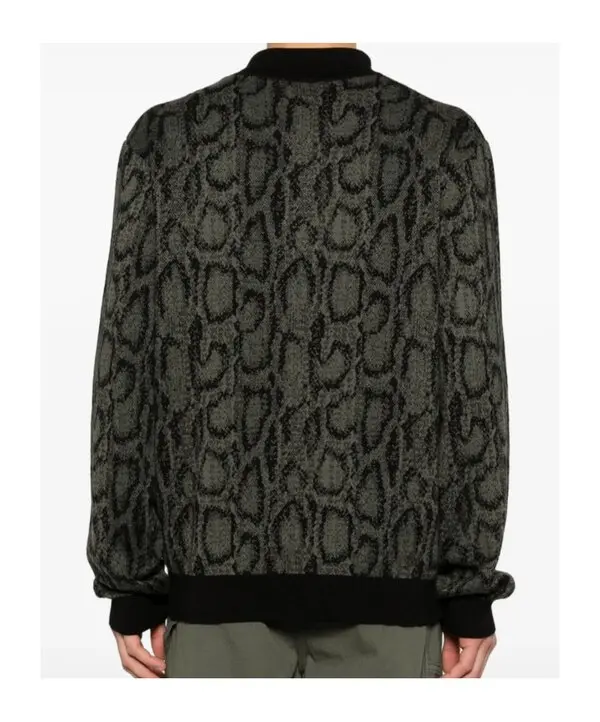 Carhartt Work In Progress Patterned Knitted Polo Sweater