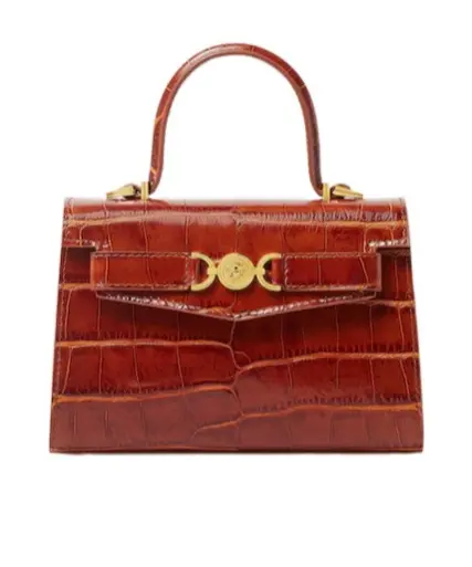Versace Medusa 95 Embossed Handbag