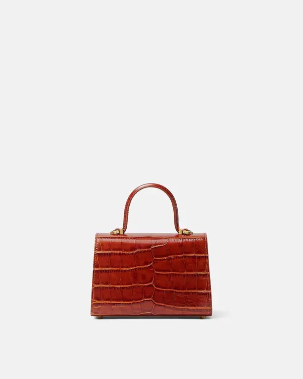 Versace Medusa 95 Embossed Handbag