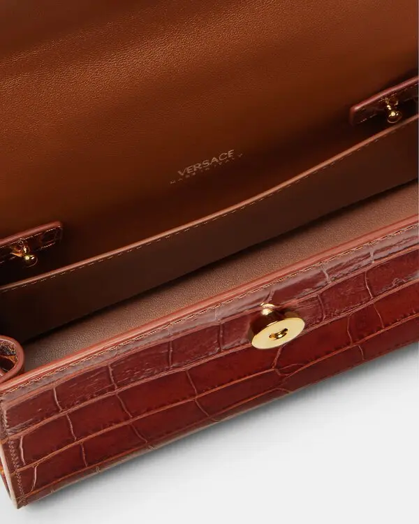 Versace Medusa 95 Embossed Handbag