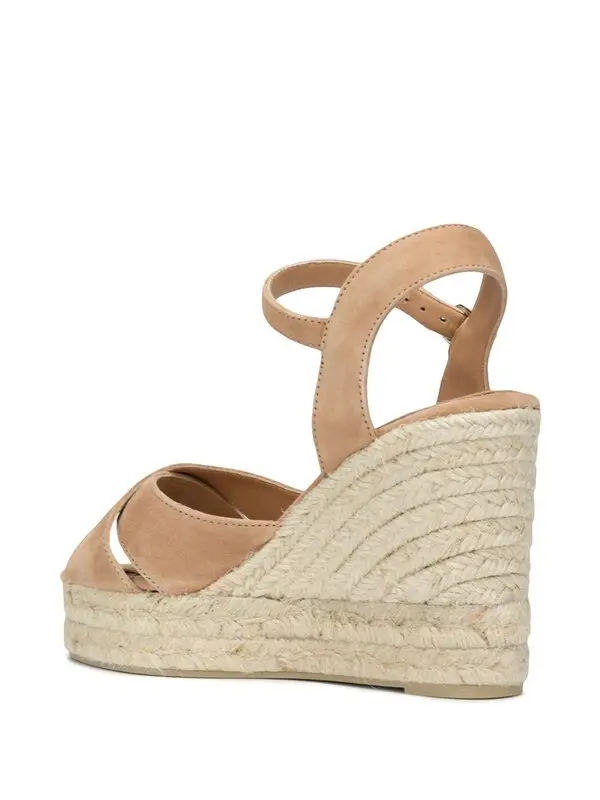 CastaÑer Wedge Espadrilles - Nude