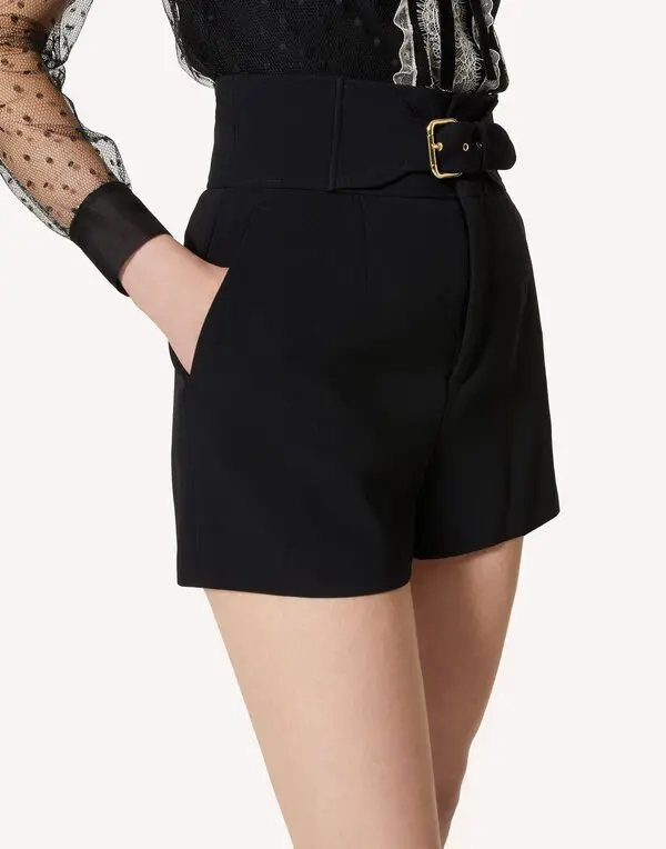 Red Valentino Belted Shorts