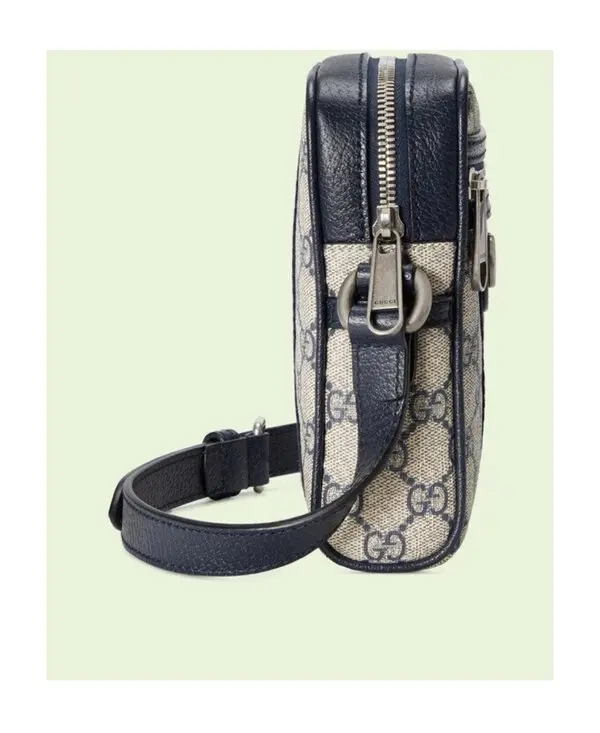 Gucci Ophidia Gg Shoulder Bag - Beige/blue