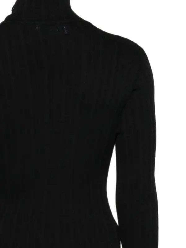 Giuseppe Di Morabito Cut-out Knitted Jumper With Embellished Detail - Black