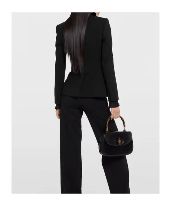 Gucci Technical Stretch Jacket With Gg Lining
