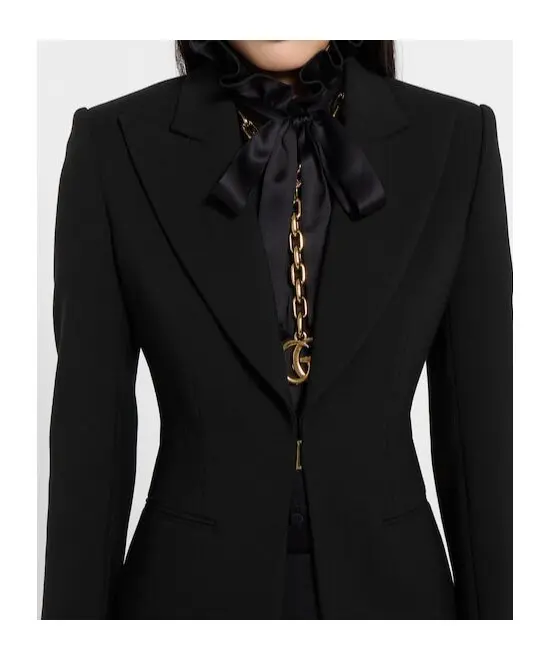 Gucci Technical Stretch Jacket With Gg Lining