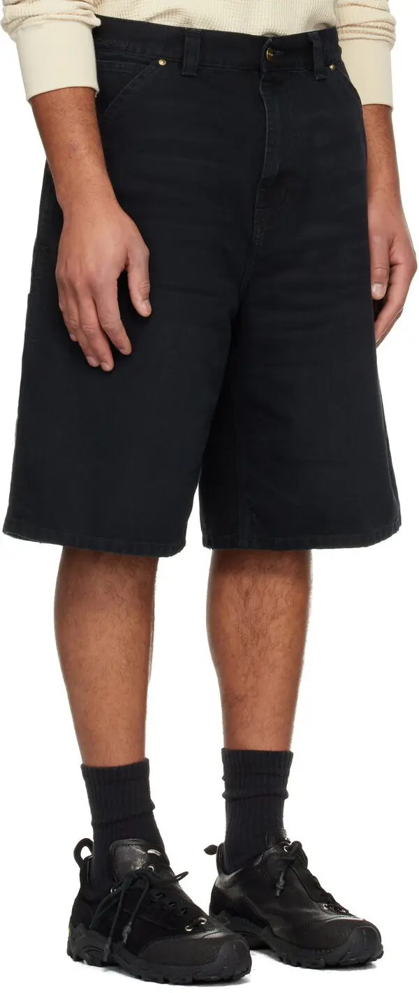 Carhartt Work In Progress Single Knee Denim Shorts