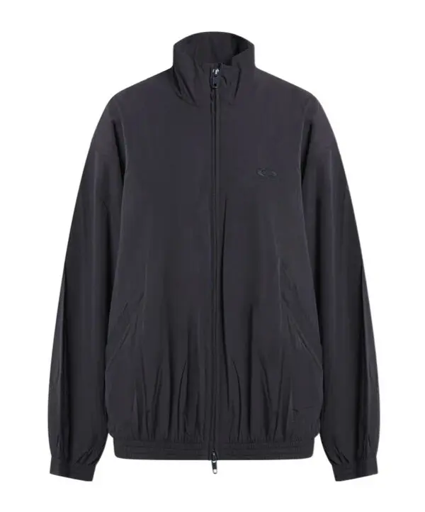 Balenciaga Turtleneck Elastic-cuff Jacket - Black