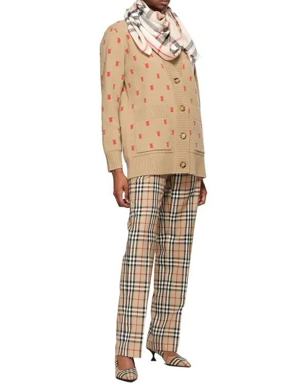 Burberry Lightweight Checked Scarf