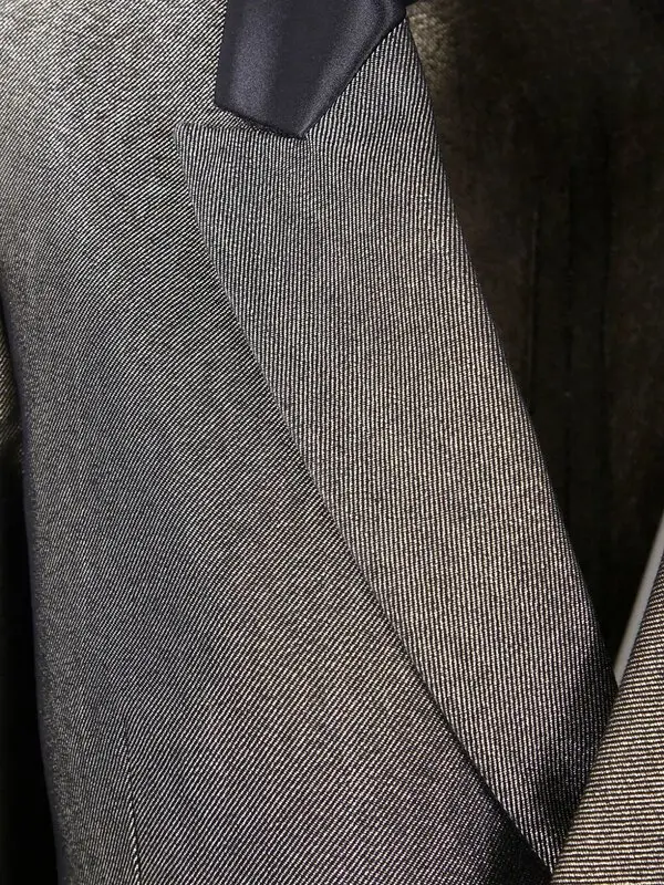 SAPIO Double Breasted Coat - Gray