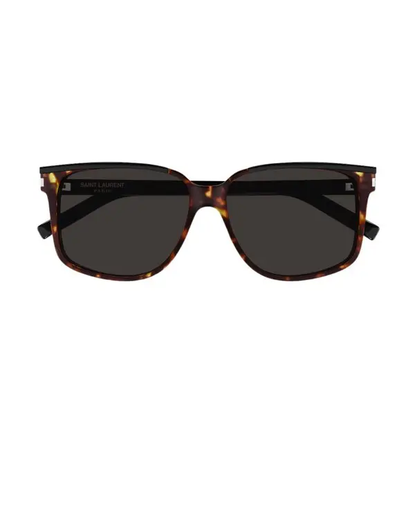 Saint Laurent Square Frame Sunglasses - Black